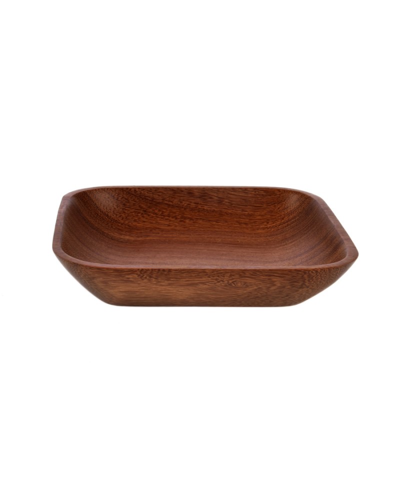 Plato botanero cuadrado de madera